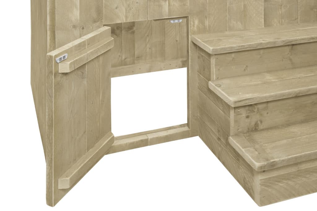 Steigerhouten bedstee Elko (-20%) | Bestel nu