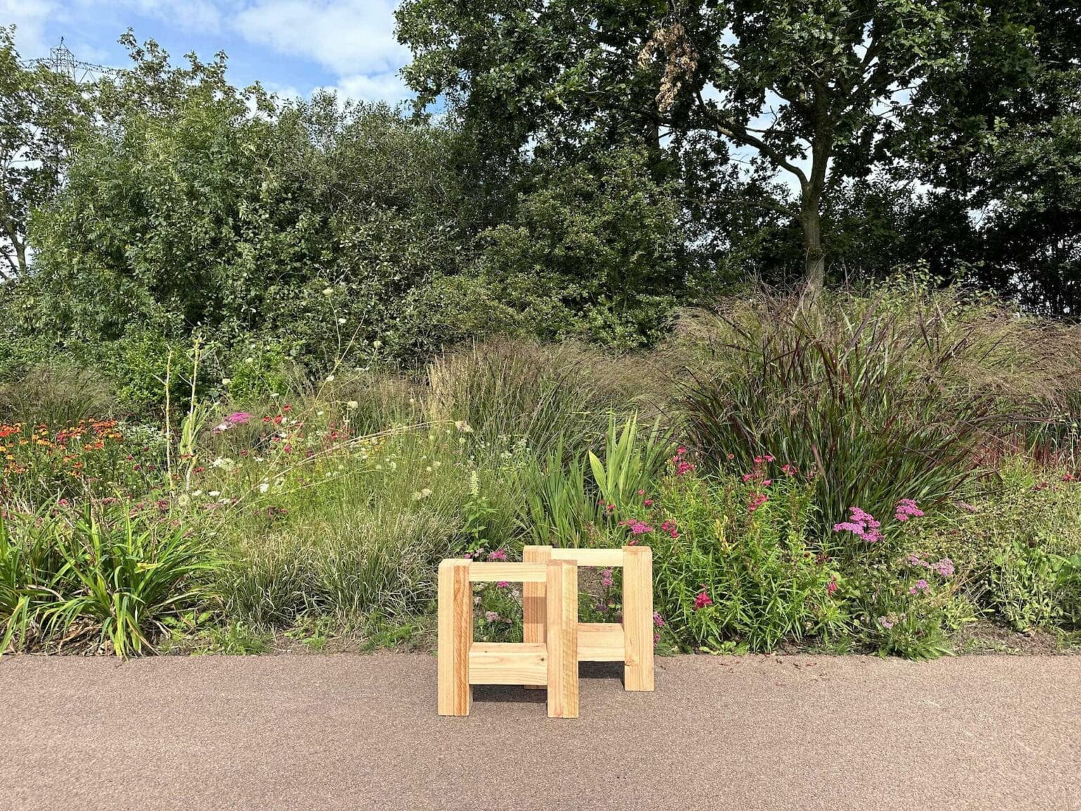 Douglashouten H poten smal bankje (-20%) | Bestel nu