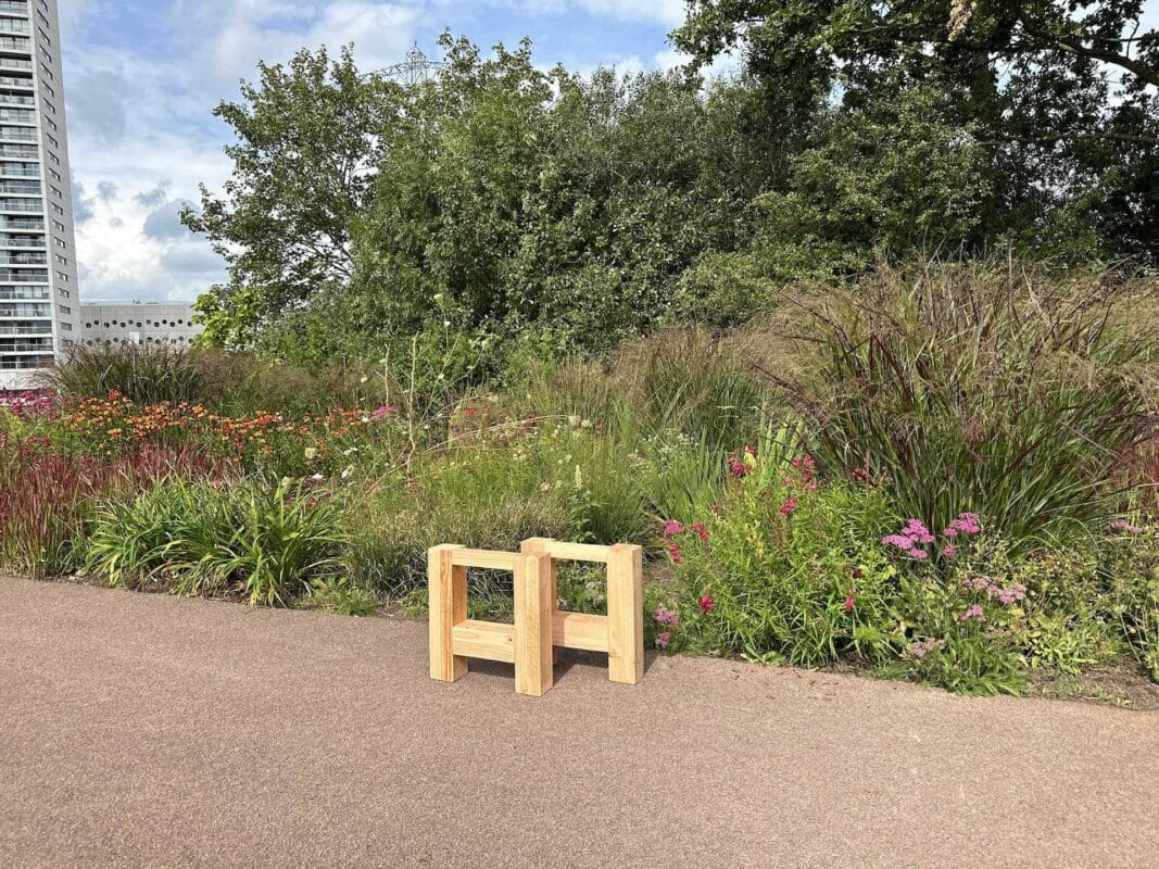 Douglashouten H poten smal bankje (-20%) | Bestel nu